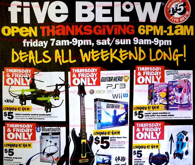 Black Friday Ads 2023 Five Below